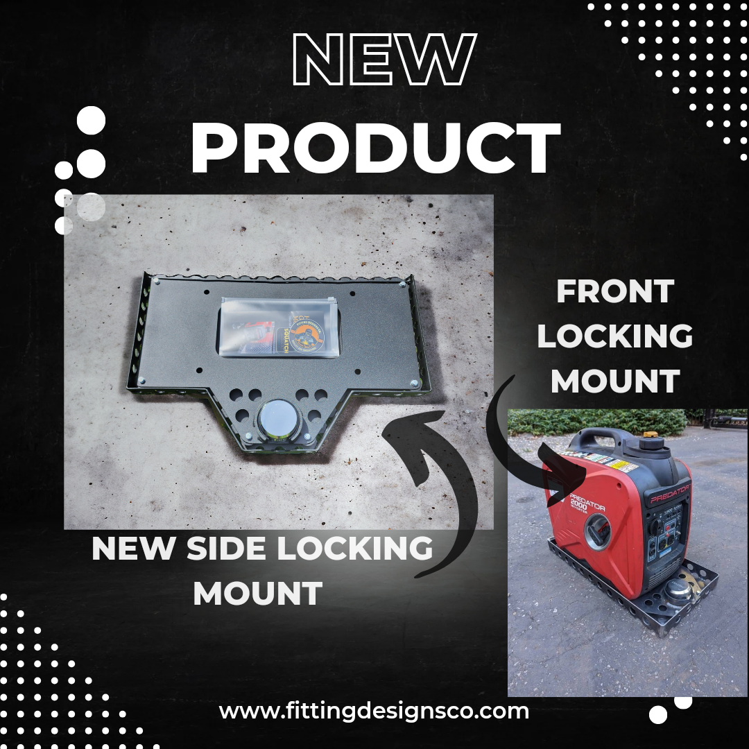Squatch Mount |Generator Security Lock Low Profile Mount | Honda Gener ...